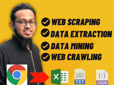 Web scraping, data scraping, Lead Genaration with python | Upwork