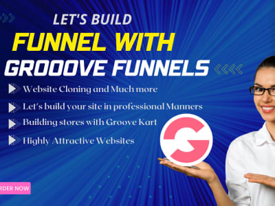 A Groove Funnel groove pages, landing pages expert | Upwork