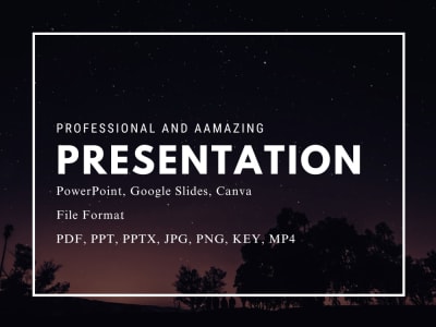 An amazing PowerPoint Presentation | Upwork