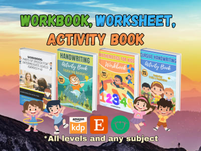 An interactive worksheets, workbook, and activity book designed on ...