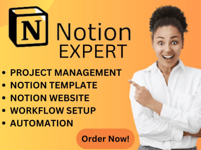 A fully customized notion workspace, notion template website and notion API | Upwork
