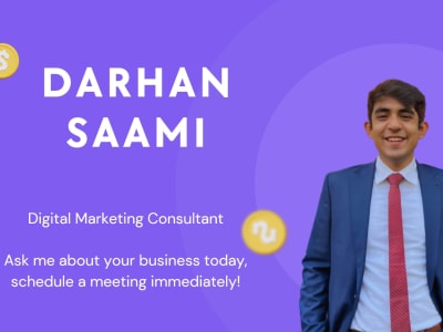 Book a Marketing Consultation with Darhan S. | Upwork