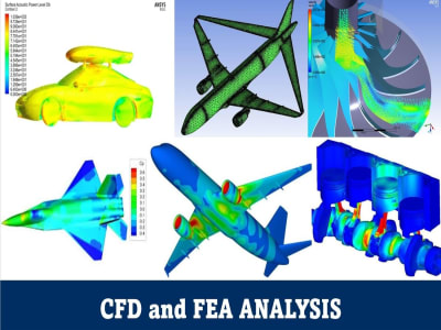 CFD and FEA analysis using ANSYS, Abaqus, OpenFOAM and SOLIDWORKS | Upwork
