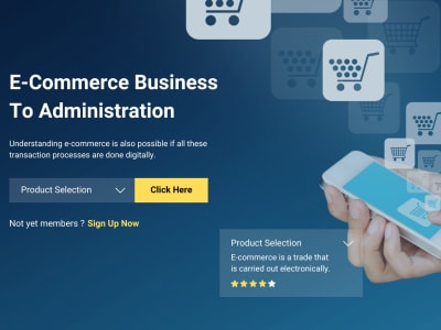 Single / Multi Vendor E-Commerce Website | Upwork