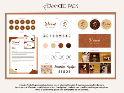 Logo and social media kit branding | Upwork