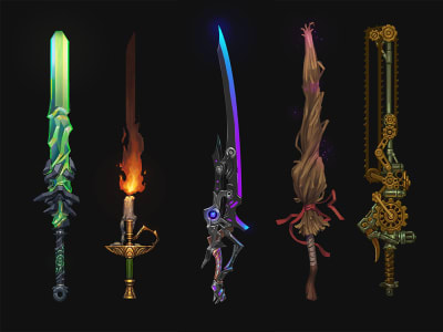 Cutting-Edge Weapons Design Customized Just for You! | Upwork