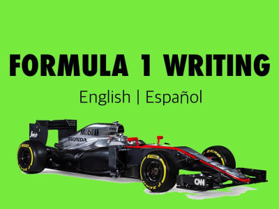 Any written piece you might need about Formula 1 | Upwork