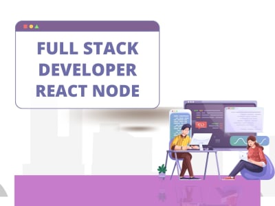 Full Stack Developer React Node Node Js Web Developer Web App
