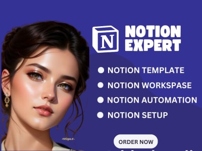 Notion template Notion workspace setup & Automation | Upwork