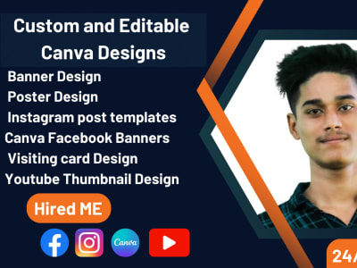 Custom and Editable Canva Designs | Upwork