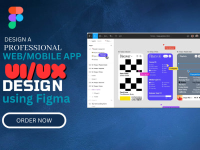A creative designed UI UX mobile app and website with figma | Upwork