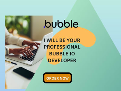 Nocode bubble web app website bubble io | Upwork