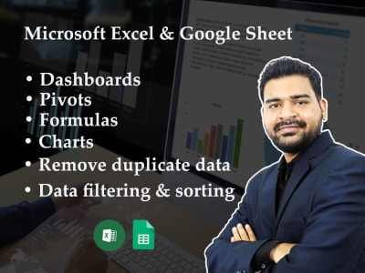 Microsoft Excel & Google Sheets | Upwork