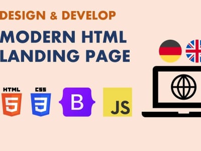 A fantastic custom and responsive HTML website | Upwork
