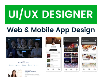 Responsive web UI design | Figma design | landing page UI design | Upwork