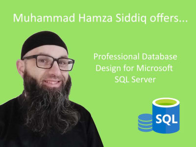 A Microsoft SQL Server database professionally tailored to your needs. | Upwork