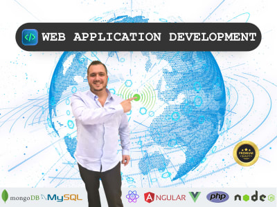 A web application using mern mean php react angular vue laravel | Upwork