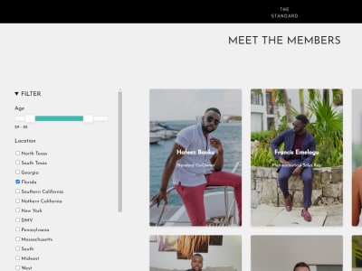 A fully reponsive and interactive web page with modern design | Upwork