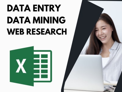 Data entry, web research, data collection, copy paste & data mining | Upwork