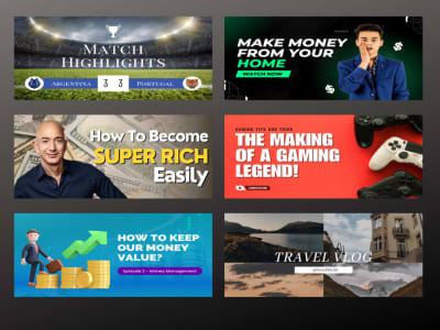 Stunning Thumbnails to Elevate your Content. | Upwork