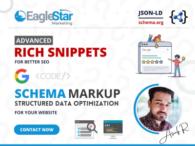 Schema Markup - JSON-LD | Structured Data | Rich Snippets for Your Website | Upwork