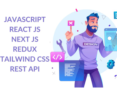 React js and next js applications using tailwind css | Upwork