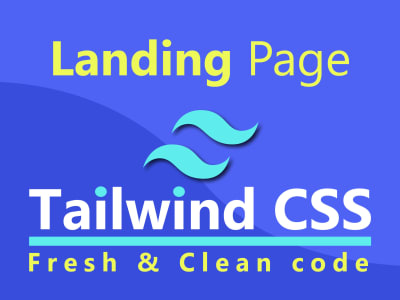 Responsive Landing Page using Tailwind CSS | Upwork