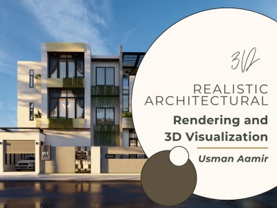 3D realistic architectural rendering and 3D visualization | Upwork