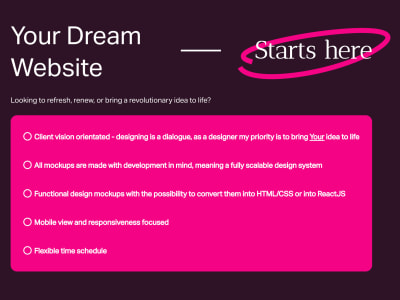 A scalable design system, layout and functional website design in Figma ...