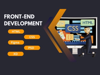 Front end developer to convert PSD to HTML, CSS, Bootstrap, JavaScript | Upwork