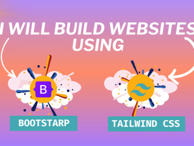 A responsive and professional website using Tailwind css or Bootstrap | Upwork