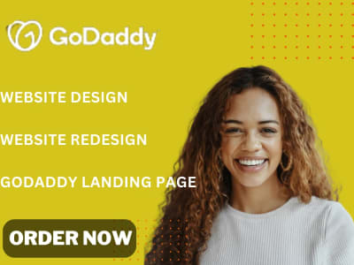 GoDaddy Website Design, GoDaddy Website Redesign, GoDaddy Landing Page ...