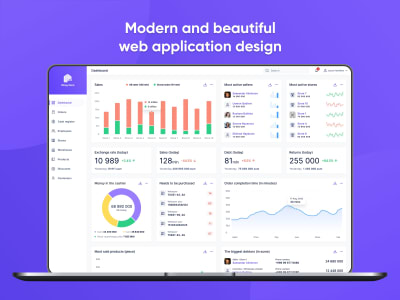 Modern, user-friendly and beautiful web application design | Upwork
