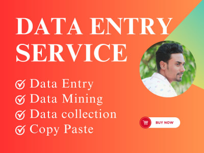 Data Entry, Data Mining, Data Collection, Web research, Typing, Copy Paste | Upwork