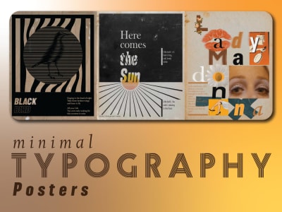 Amazing Typography Designs for Posters for Social Media | Upwork