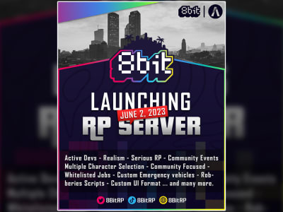 Promotional, recruitment poster design for your Fivem Server. | Upwork