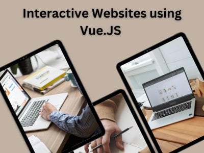 Interactive websites using Vue.JS | Upwork