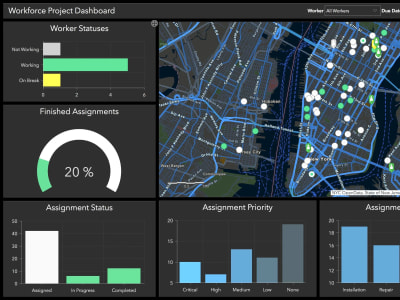 An interactive map for your website | Upwork