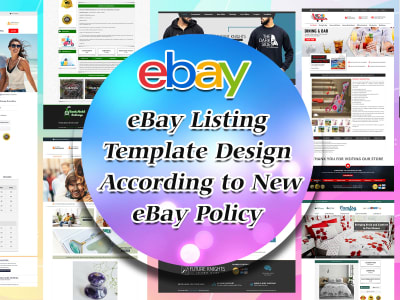 EBay Store Design, eBay Template, eBay Listing Template Design ...