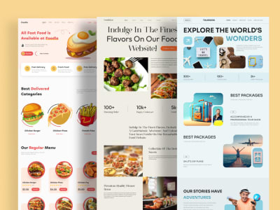 Responsive Website UI/UX Design | Landing Page UI Design | Upwork