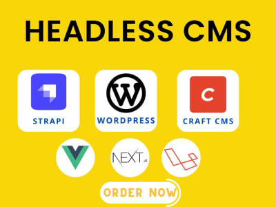 Headless CMS website in Strapi, WordPress or Craft CMS | Upwork