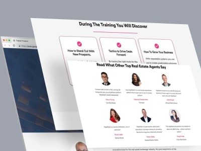A professional click funnel design,sales funnel clickfunnel landing ...