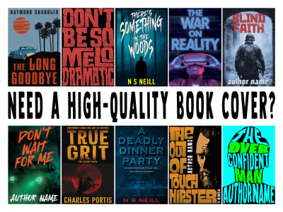A high-quality book cover design that grabs the attention of your ...