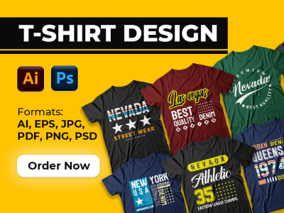 An outstanding tshirt design for merch or brand | Upwork