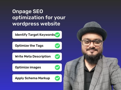 Onpage SEO optimization for your wordpress website | Upwork