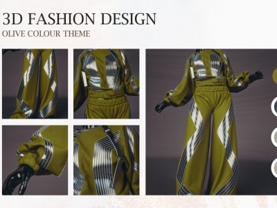 Realistic clothing 3d designs and mockups using clo3d | Upwork
