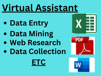 Data entry, data mining, data collection and web research | Upwork