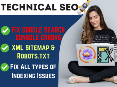 Fix all Google Search Console errors, indexing issues and XML sitemap. | Upwork