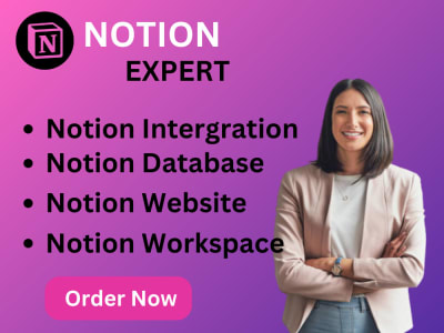 Notion template, notion workspace and project management | Upwork