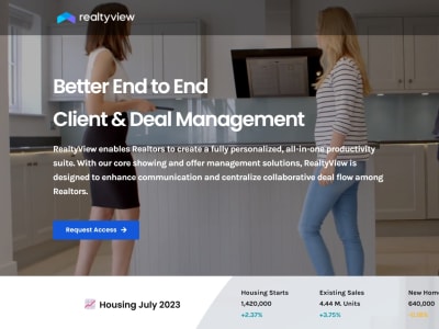 A responsive, fast landing page using React.js, Next.js and TailwindCSS. | Upwork